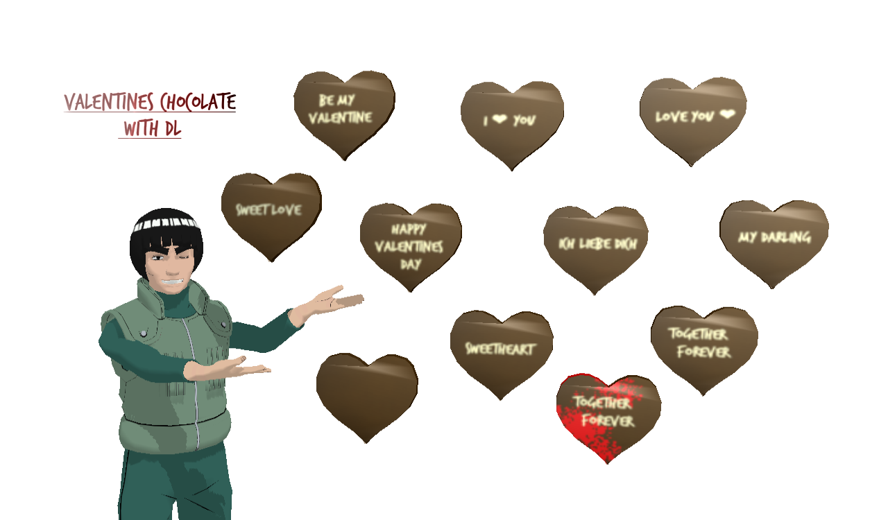MMD Valentines Chocolate DL by TheJJs on DeviantArt