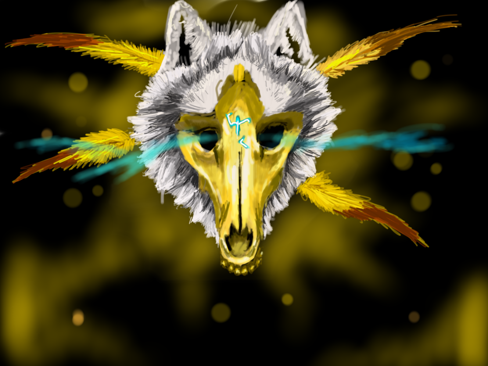 Glory Wolf Skull by GloryWolfDesigns on DeviantArt