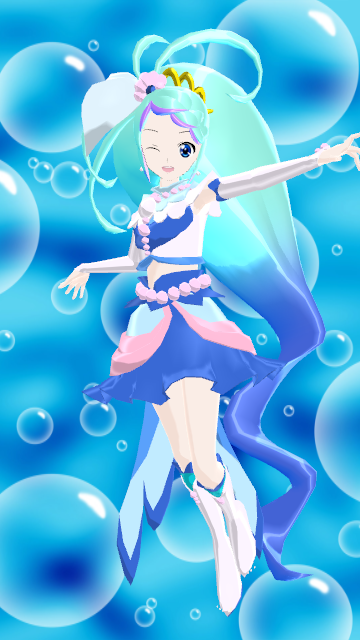[MMD] LAT Cure Mermaid + DL by OmoriP on DeviantArt