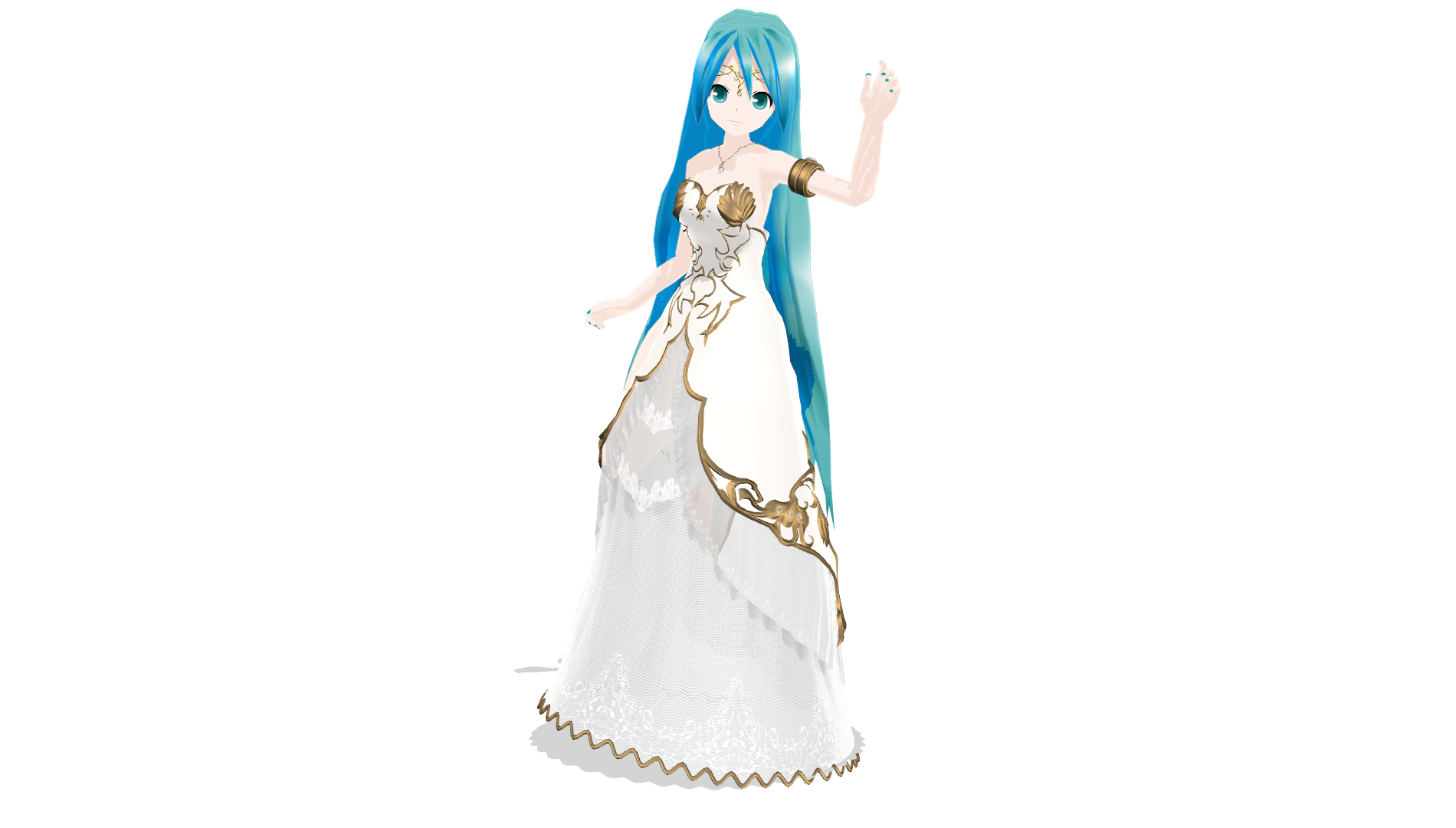 [MMD] LAT Goddess Miku + DL by OmoriP on DeviantArt