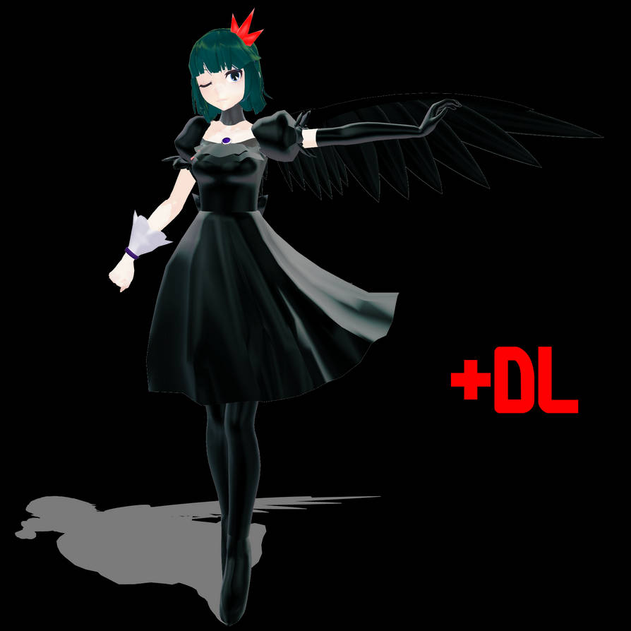 [MMD] TDA Dark Precure + DL by OmoriP on DeviantArt