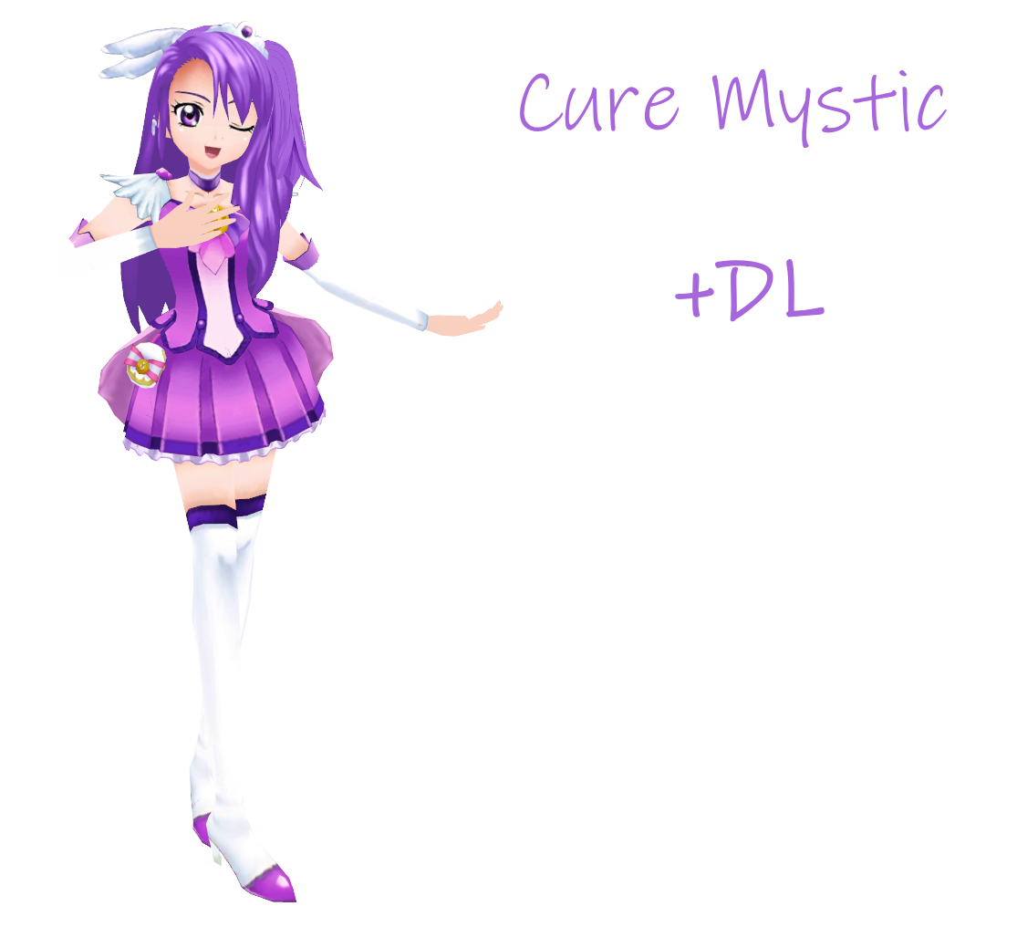 [MMD] Cure Mystic + DL by OmoriP on DeviantArt