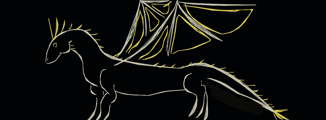 Poor Concept Dragon by BlackBirdyPoe on DeviantArt