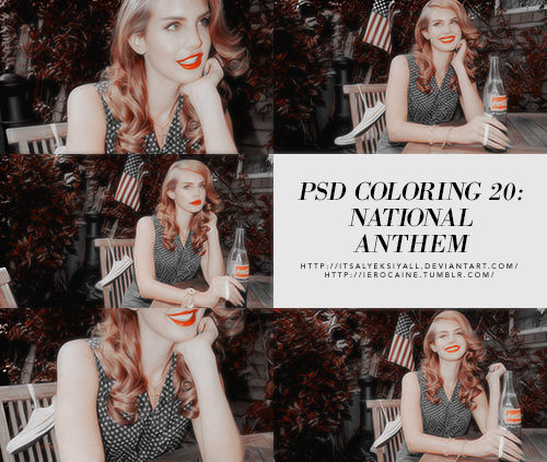 PSD COLORING 20 NATIONAL ANTHEM by itsalyeksiyall on DeviantArt