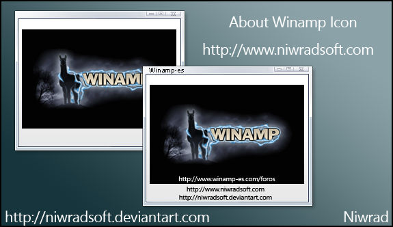 About Winamp Icon by Niwradsoft on DeviantArt