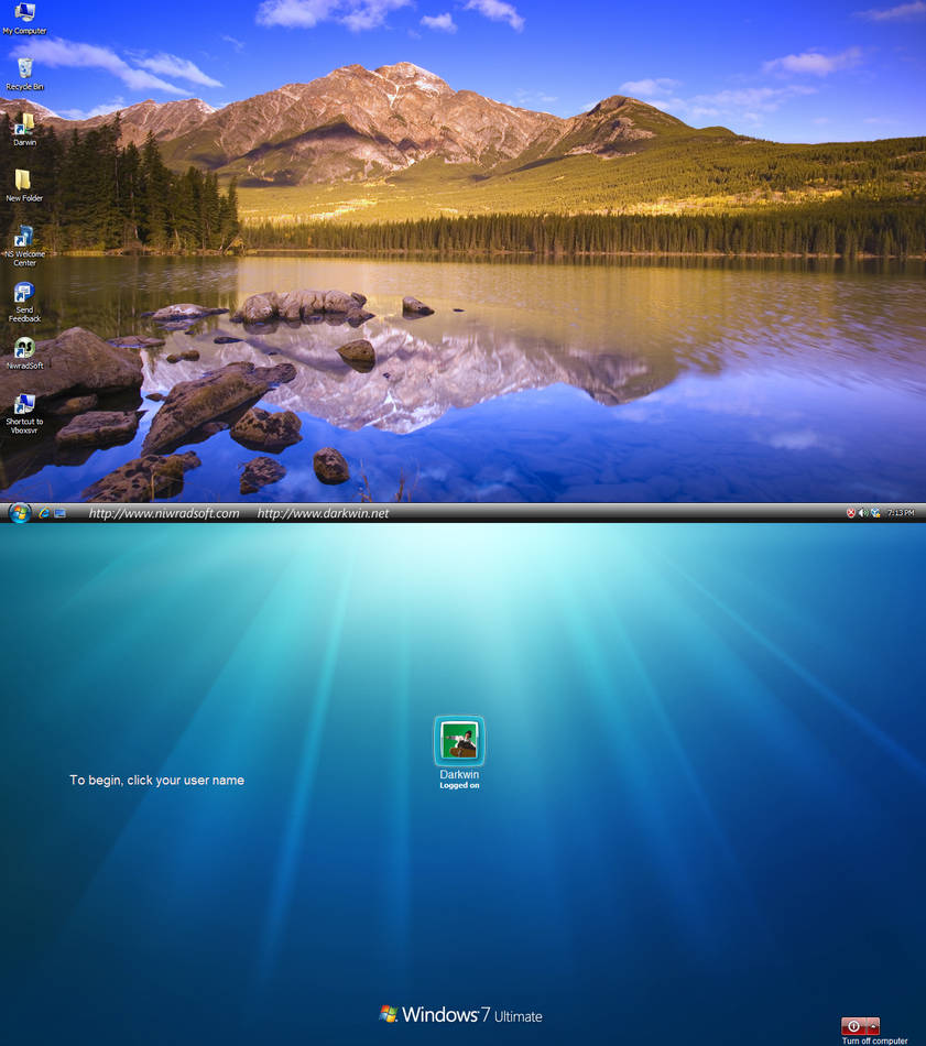 Seven Remix XP M1 Theme Mod by Niwradsoft on DeviantArt