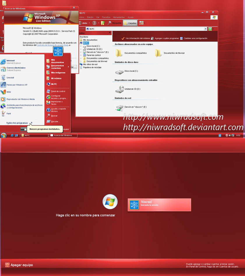 Live Red Remix XP 4.0 by Niwradsoft on DeviantArt
