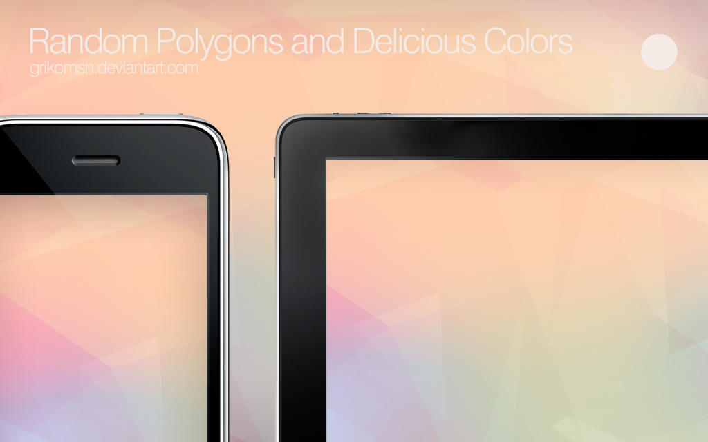 Random Polygons and Delicious Colors by grikomsn on DeviantArt