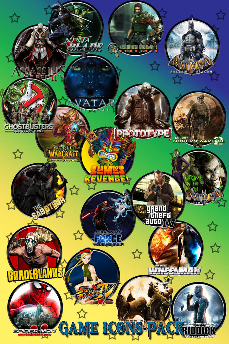 Games Icons Ultimate Pack by kraytos on DeviantArt