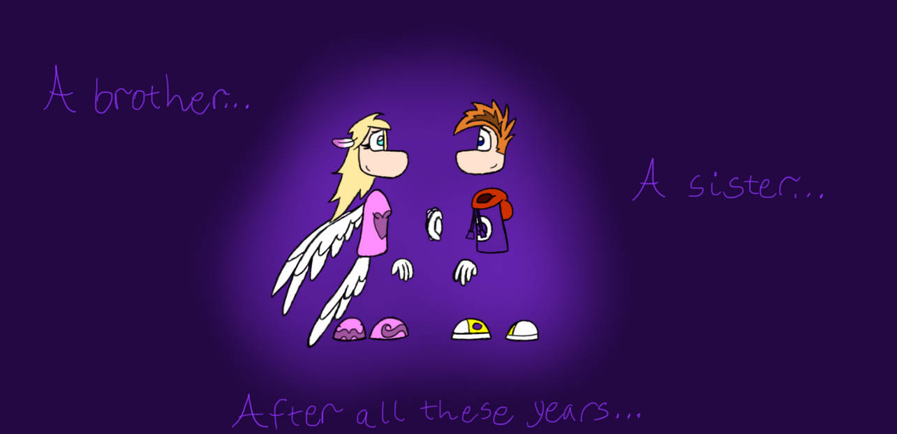 Grace and Rayman- Siblings by AsmaraHeart2001 on DeviantArt