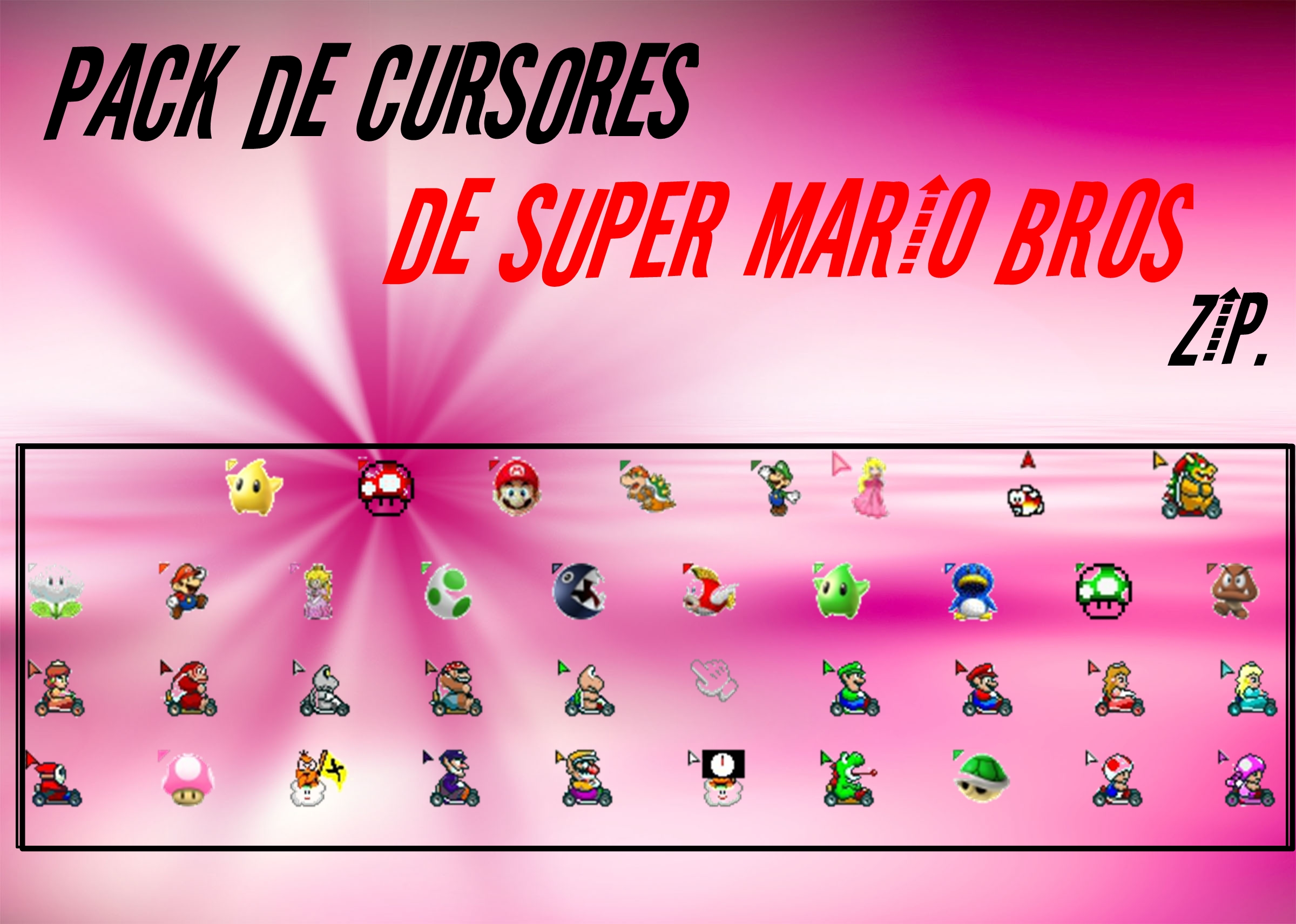 Pack Cursores De Super Mario Bros by MayTutorial on DeviantArt