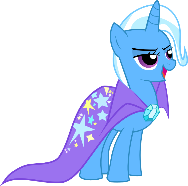 The great and powerful Trixie - vector by yvanchui on DeviantArt