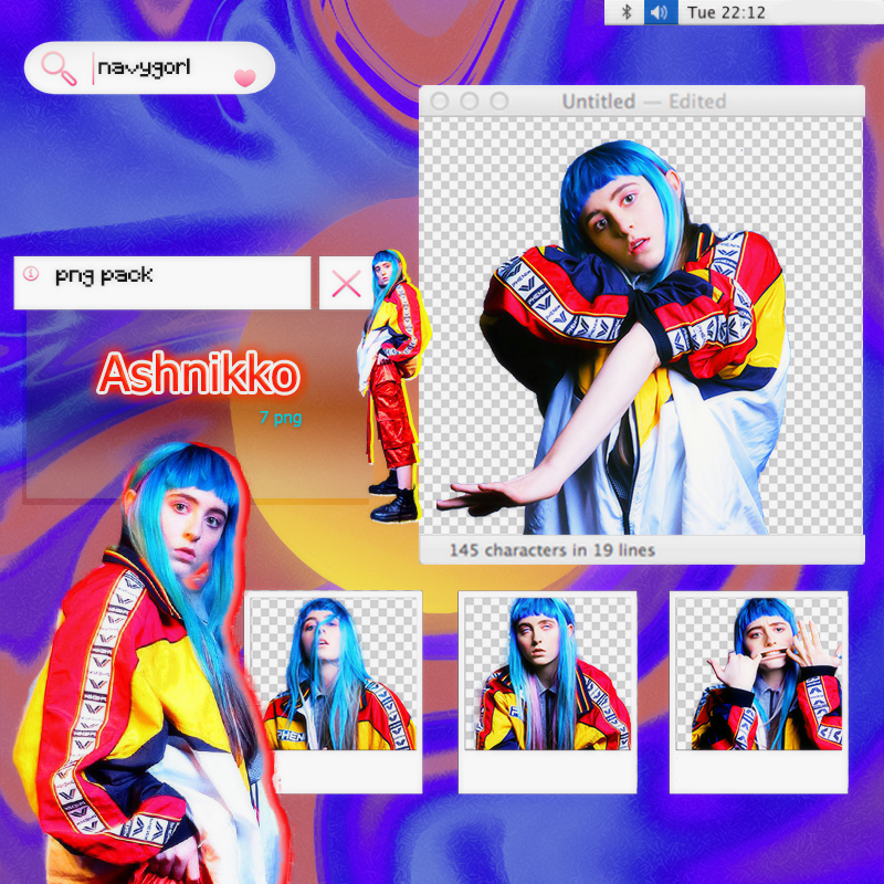 Ashnikko Png Pack 4 by NavyGorl on DeviantArt