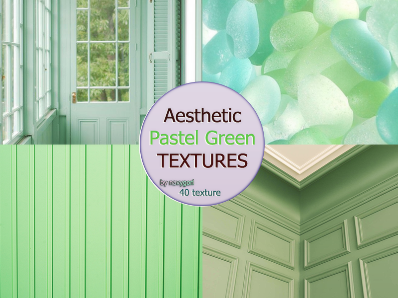 PASTEL GREEN AESTHETIC TEXTURE PACK by NavyGorl on DeviantArt