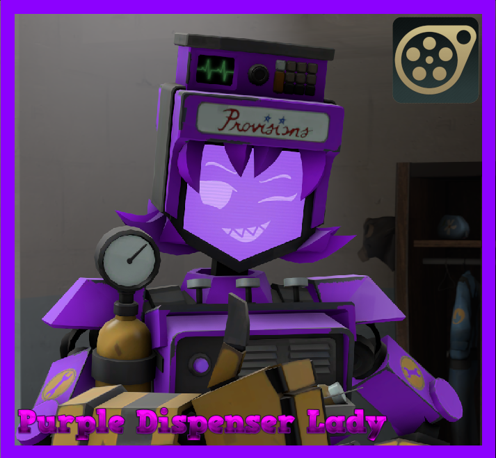 purple dispenser lady textures [SFM only] by ArkiRed on DeviantArt