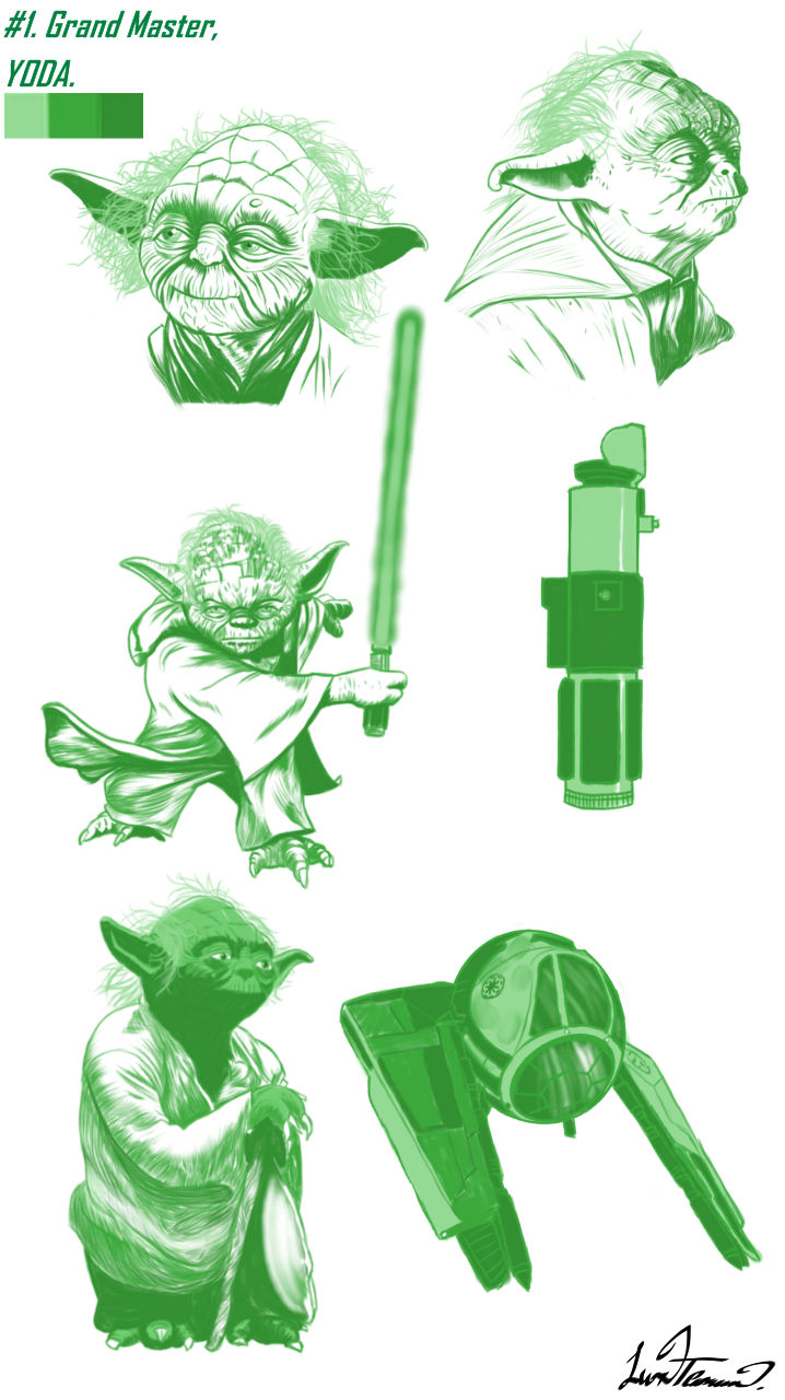 #1 Grand Master Yoda by leonardotarro on DeviantArt