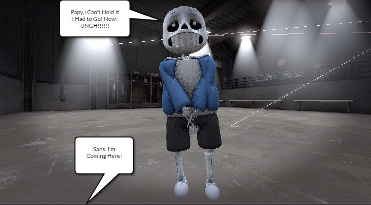 (SFM/Undertale) Sans' Omorashi Page 1 by ANW2004 on DeviantArt