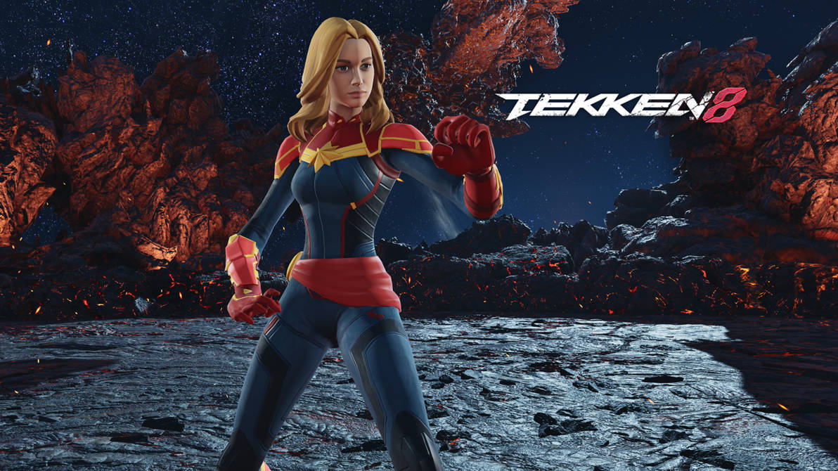 Captain Marvel - Tekken 8 by HelsieWRLD on DeviantArt