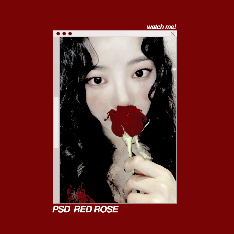 red rose psd by bbyh by boombayaah on DeviantArt