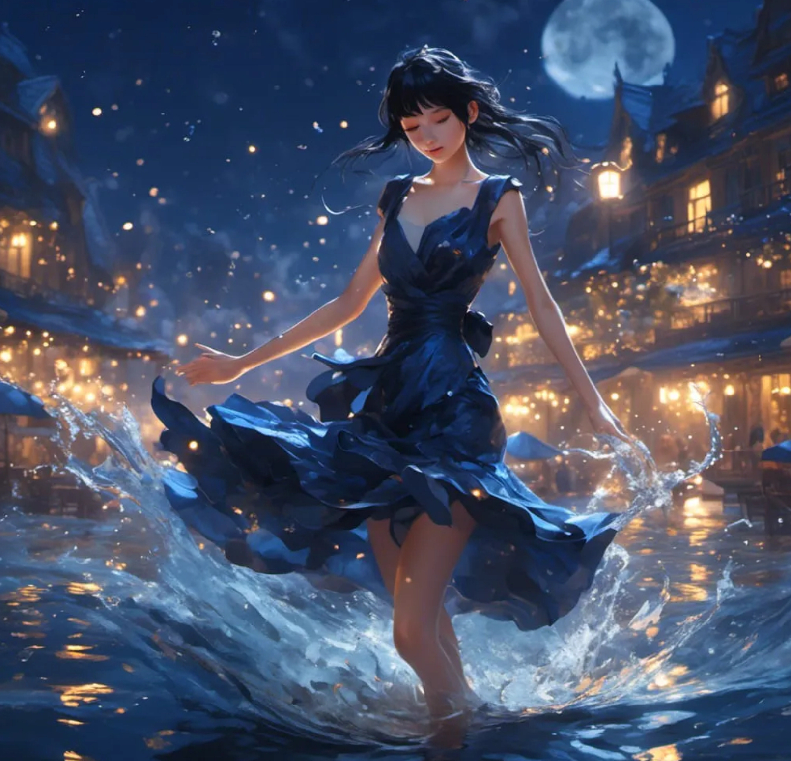 Dancing under the moon by Astra29 on DeviantArt