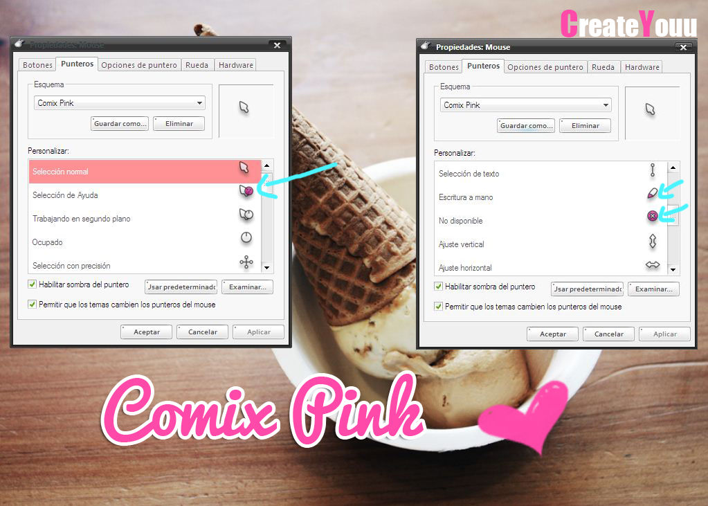 Comix Pink Cursor by CreateYouu on DeviantArt