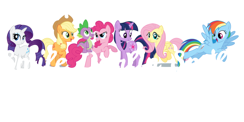 MLP Tumblr Banner (Edited) by Zelda-Katniss-Peach on DeviantArt