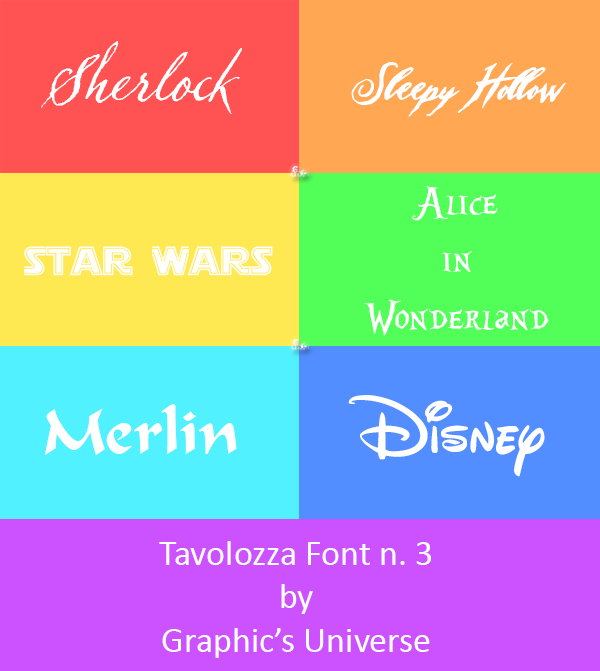 Font Pack #03 by Graphic's Universe by GraphicsUniverse on DeviantArt