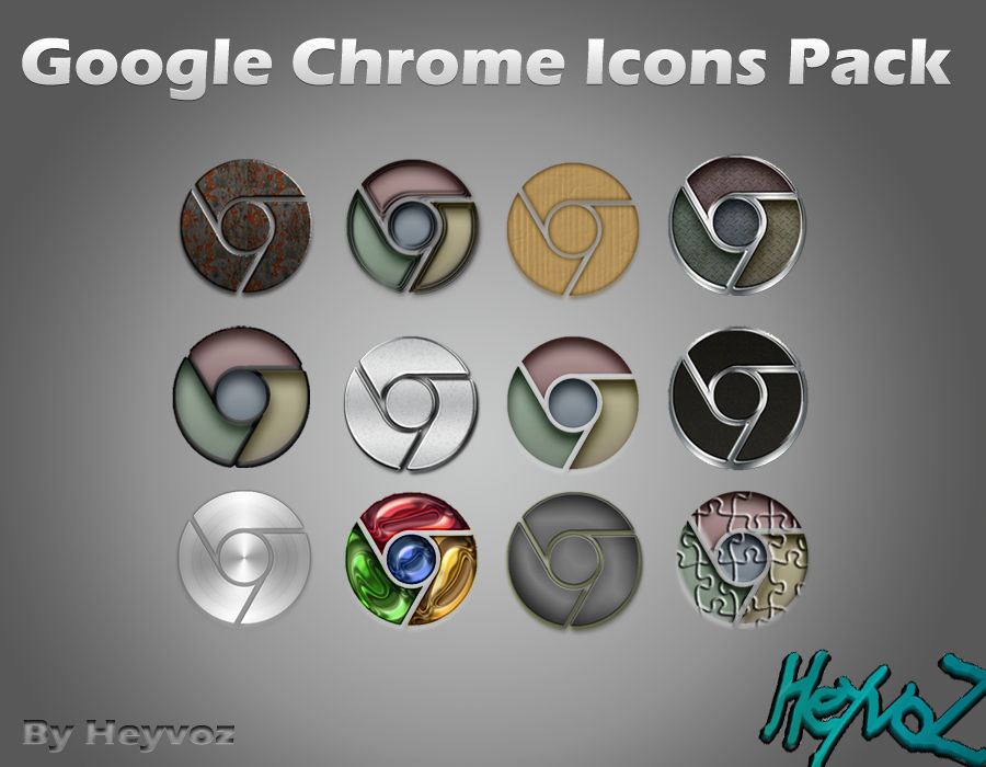 Google Chrome Pack Icons by Heyvoz on DeviantArt