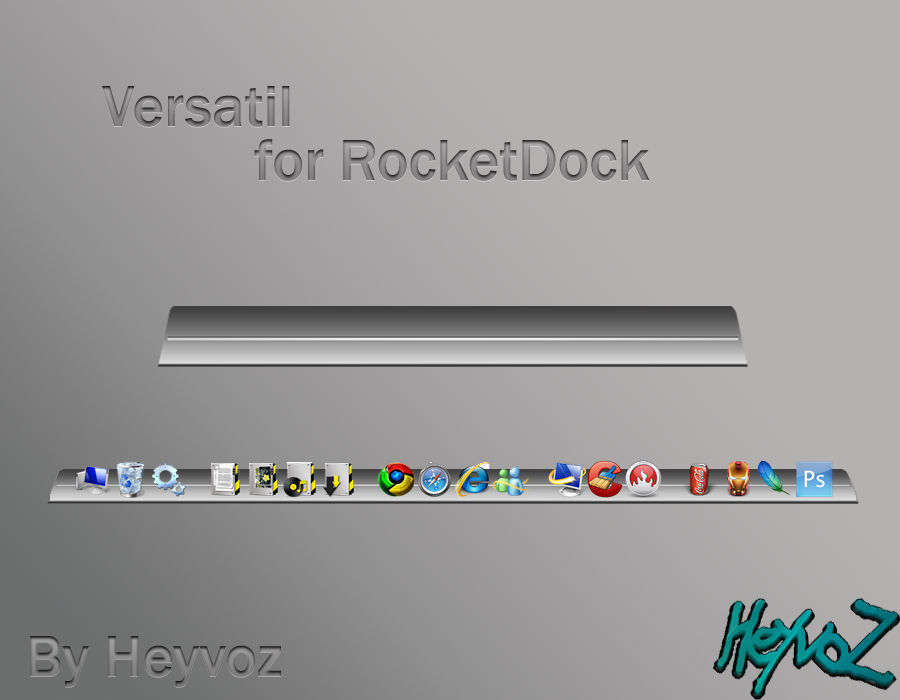 Versatil for RocketDock by Heyvoz on DeviantArt