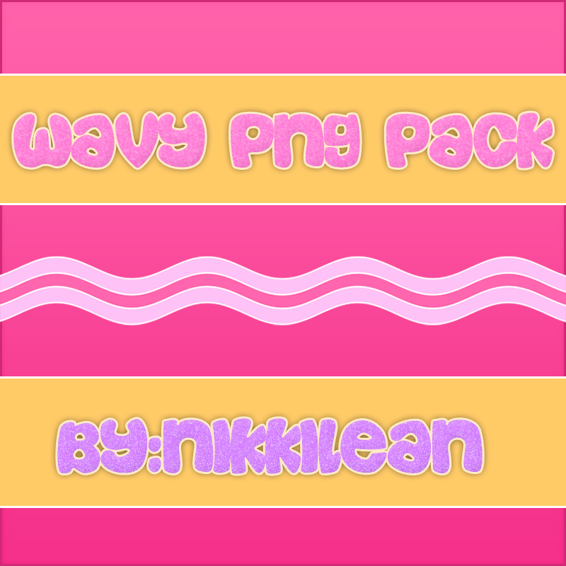 Wavy Line Png Pack by nikkiLean on DeviantArt
