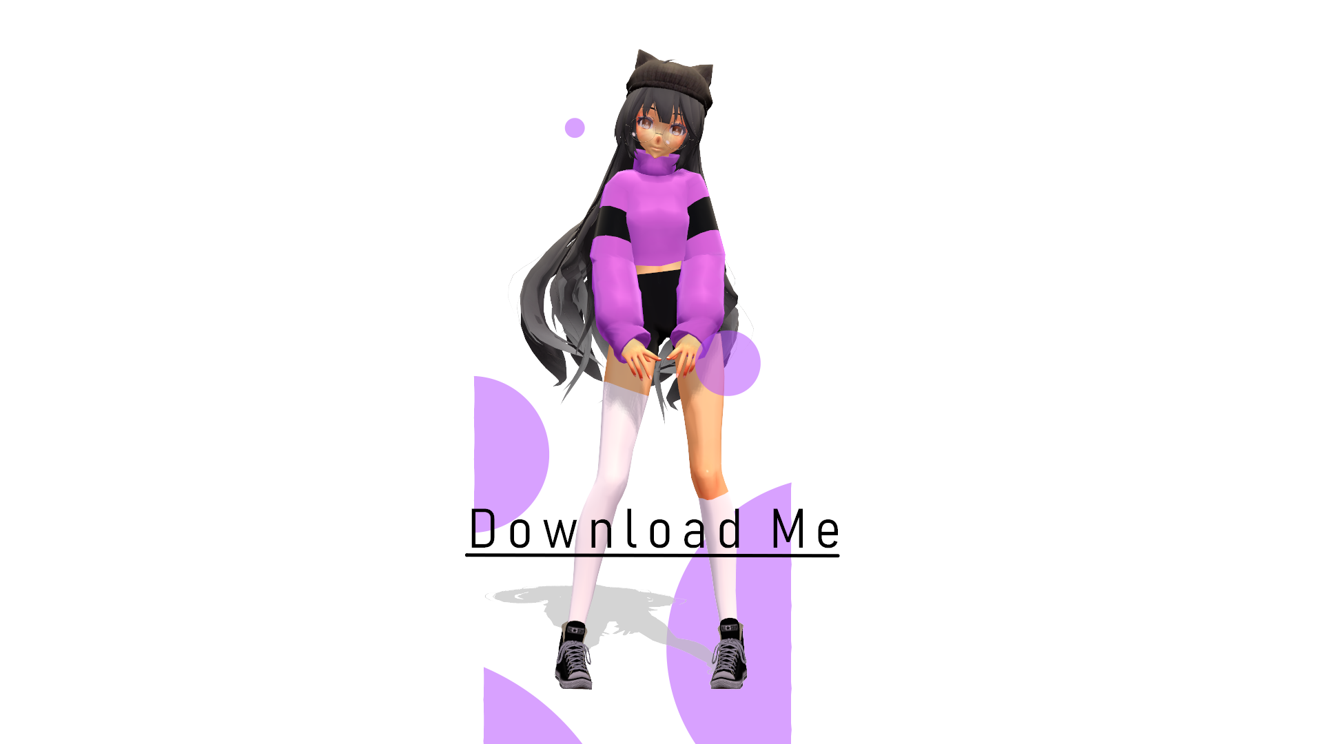 [ MMD x Aphmau ] Hipster Aphmau Model Download! by Krystal-Animations ...