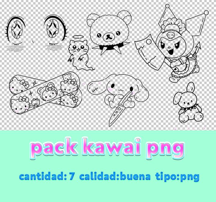 Pack Kawai Png by theoskater11 on DeviantArt