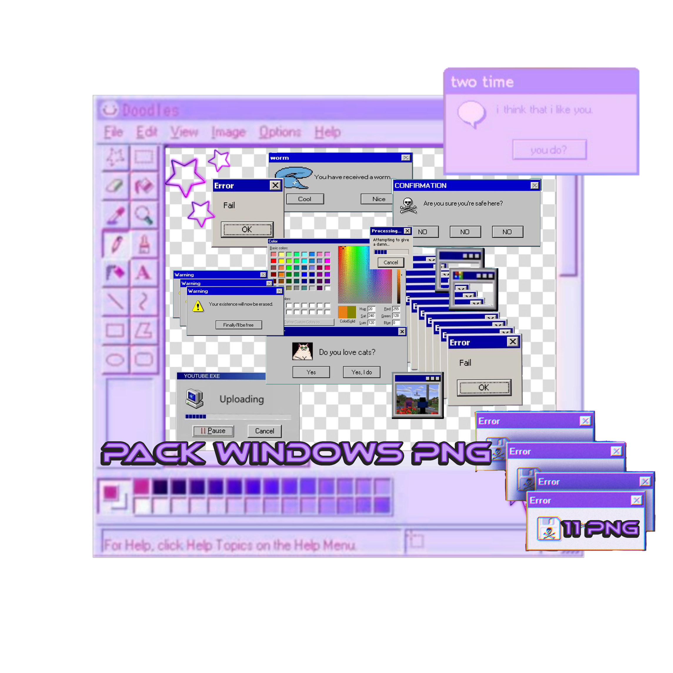 Pack Windows Png by theoskater11 on DeviantArt