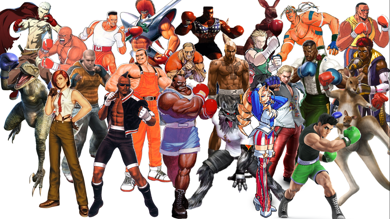 Video Game Archetypes: Boxers by The4thSnake on DeviantArt