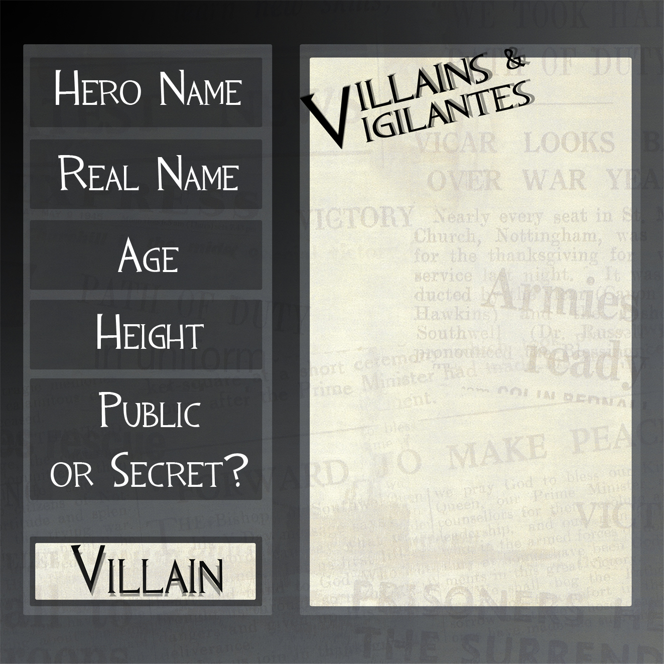 Villains-Vigilantes DeviantArt Gallery
