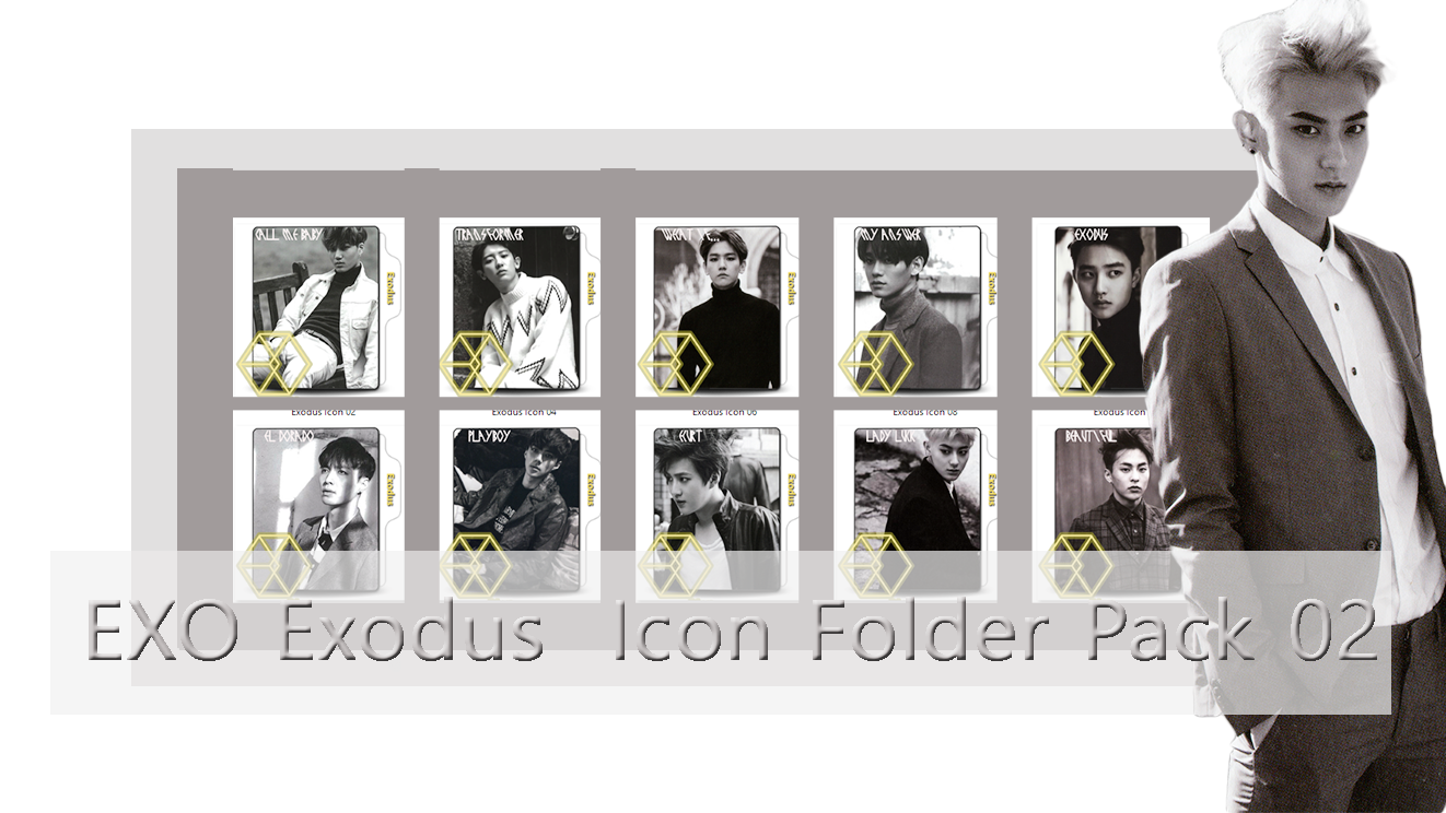 EXO Exodus Icon Folder Pack 02 by Snackbaby on DeviantArt