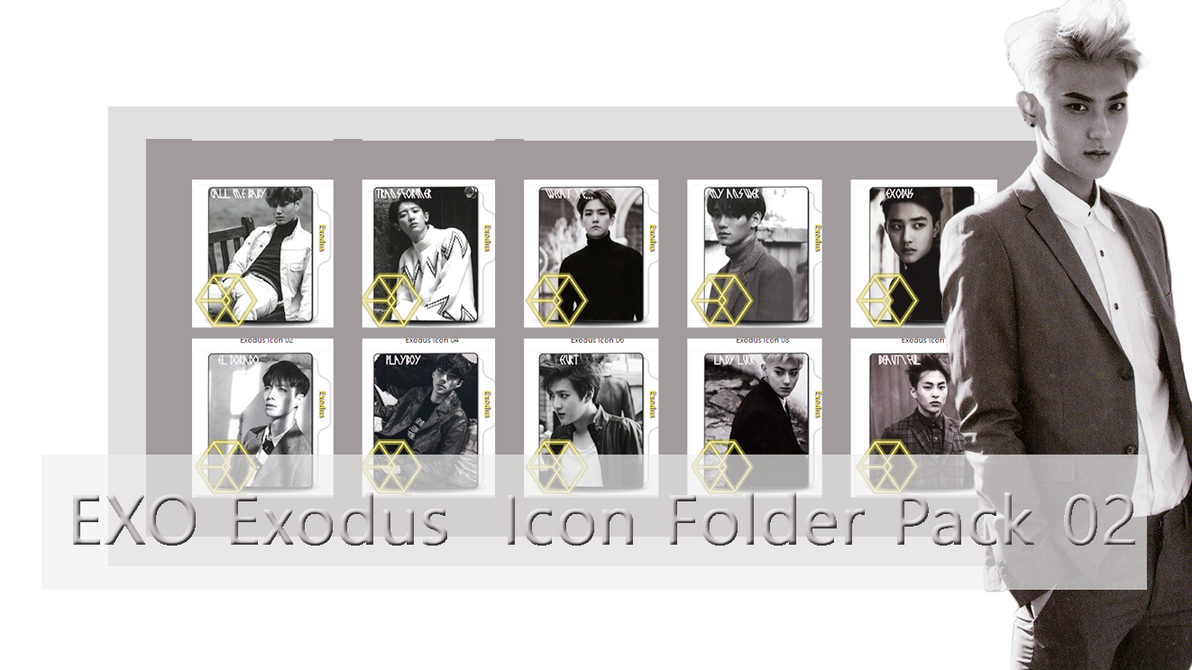 EXO Exodus Icon Folder Pack 02 by Snackbaby on DeviantArt