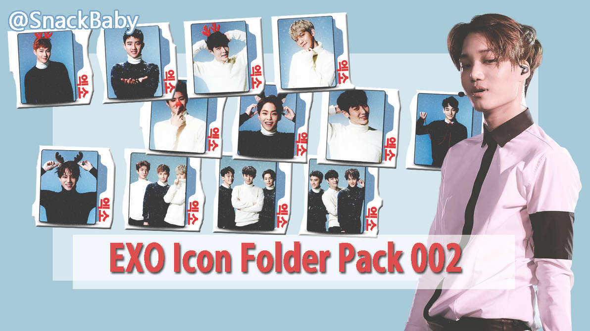 Icon Folder Pack EXO 002 by Snackbaby on DeviantArt
