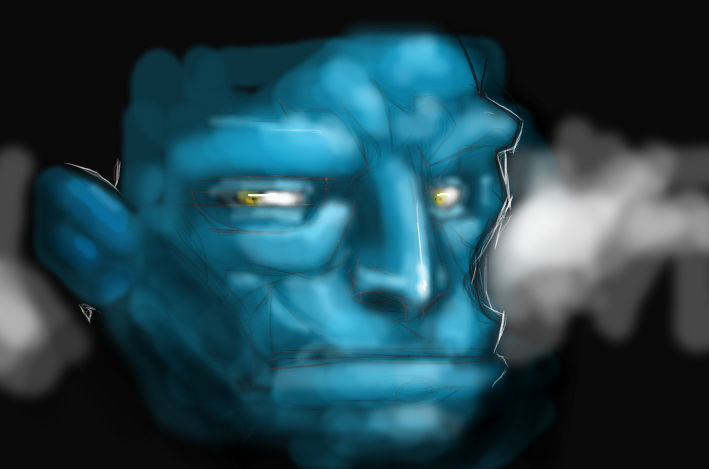 Blue Light by Gambear1er on DeviantArt