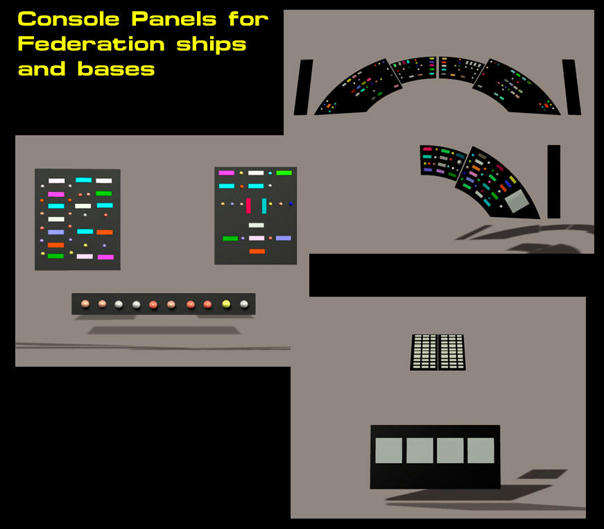 Console Panels by mdbruffy on DeviantArt