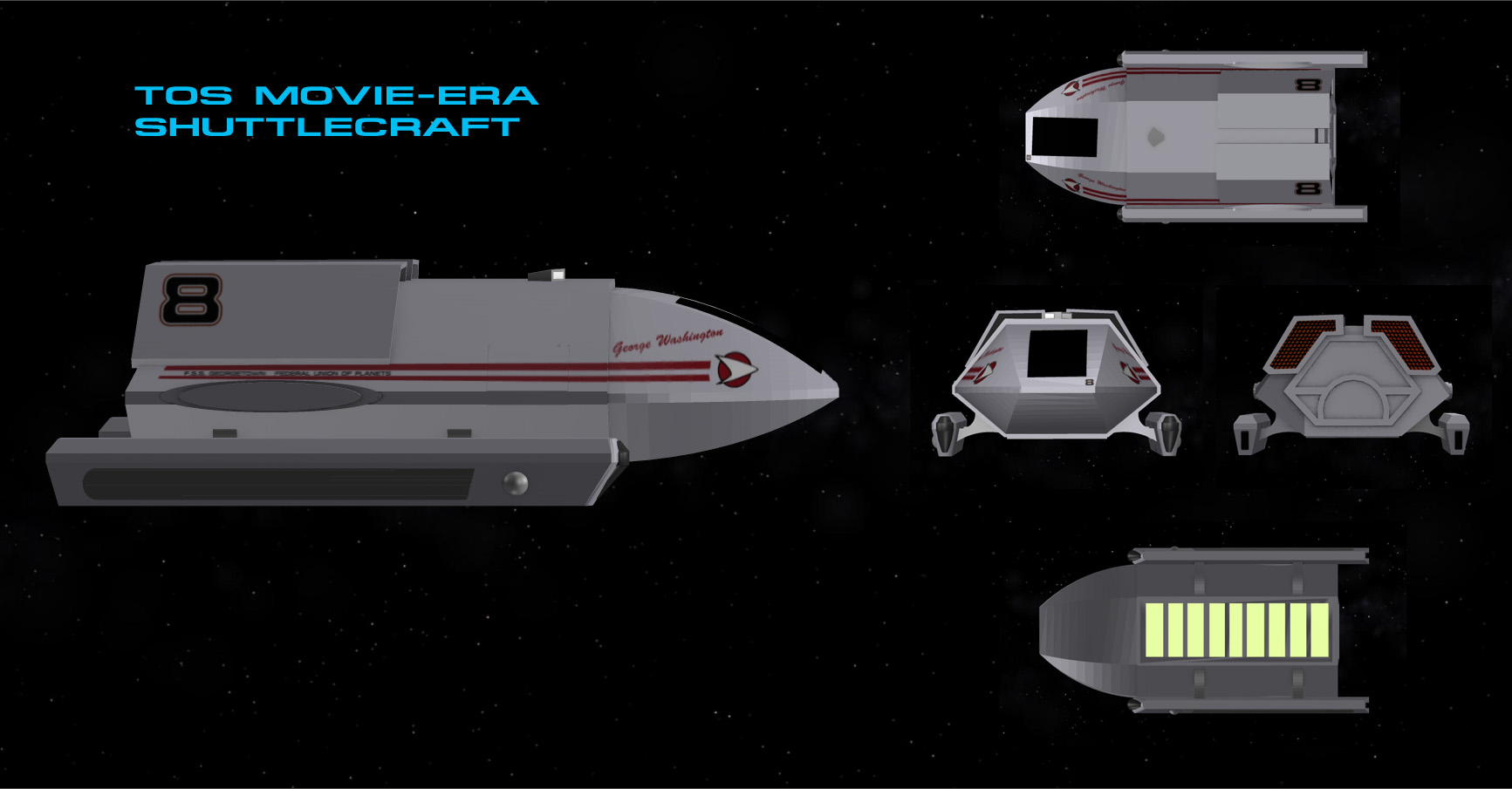 TMP Era Shuttlecraft by mdbruffy on DeviantArt