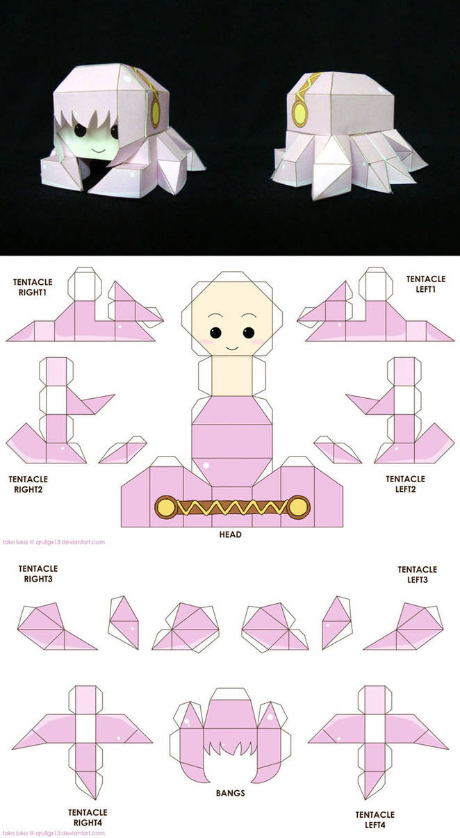Tako Luka Papercraft by qrullgx13 on DeviantArt