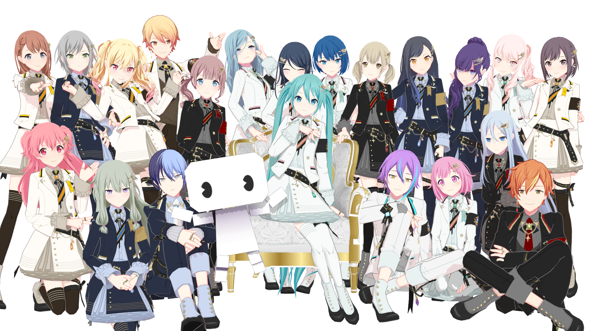 [Project Sekai MMD]2.5 anniversary costumes DL by a1192580027 on DeviantArt