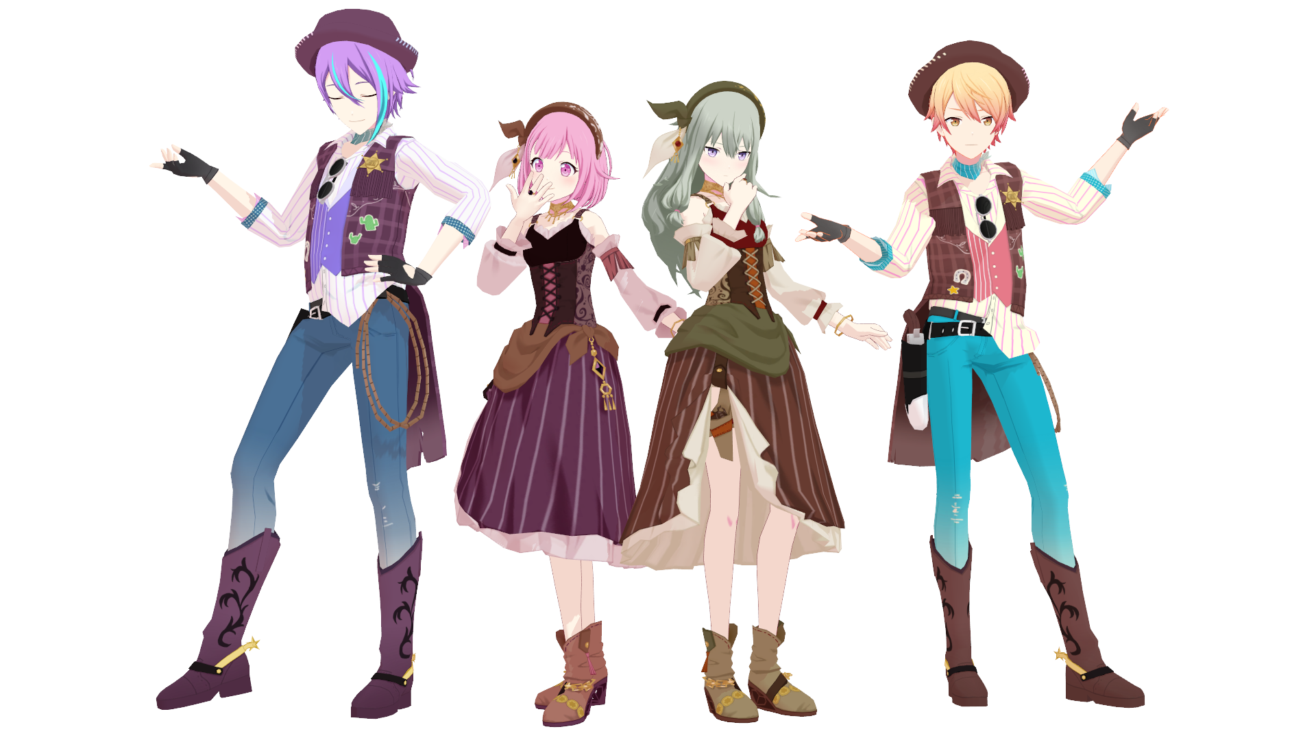 [Project Sekai MMD] Western wonderlandxshowtime DL by a1192580027 on ...