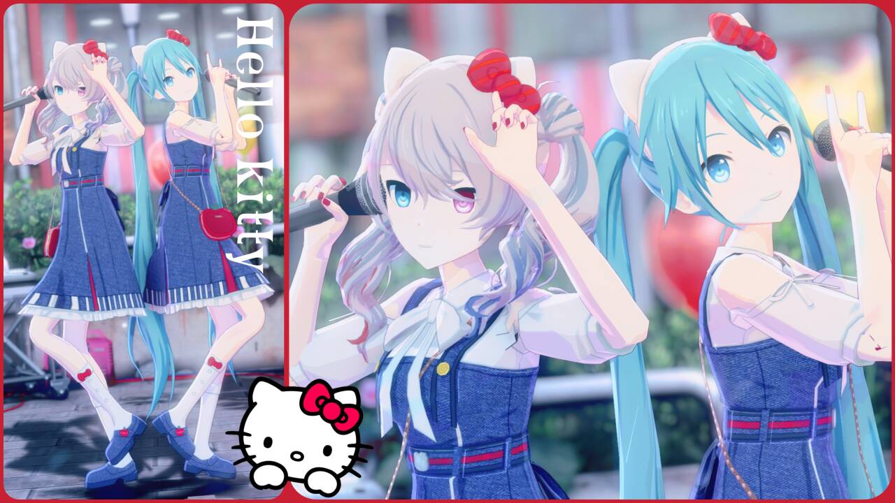 [Project Sekai MMD] Miku[feat. Hello Kitty] DL by a1192580027 on DeviantArt