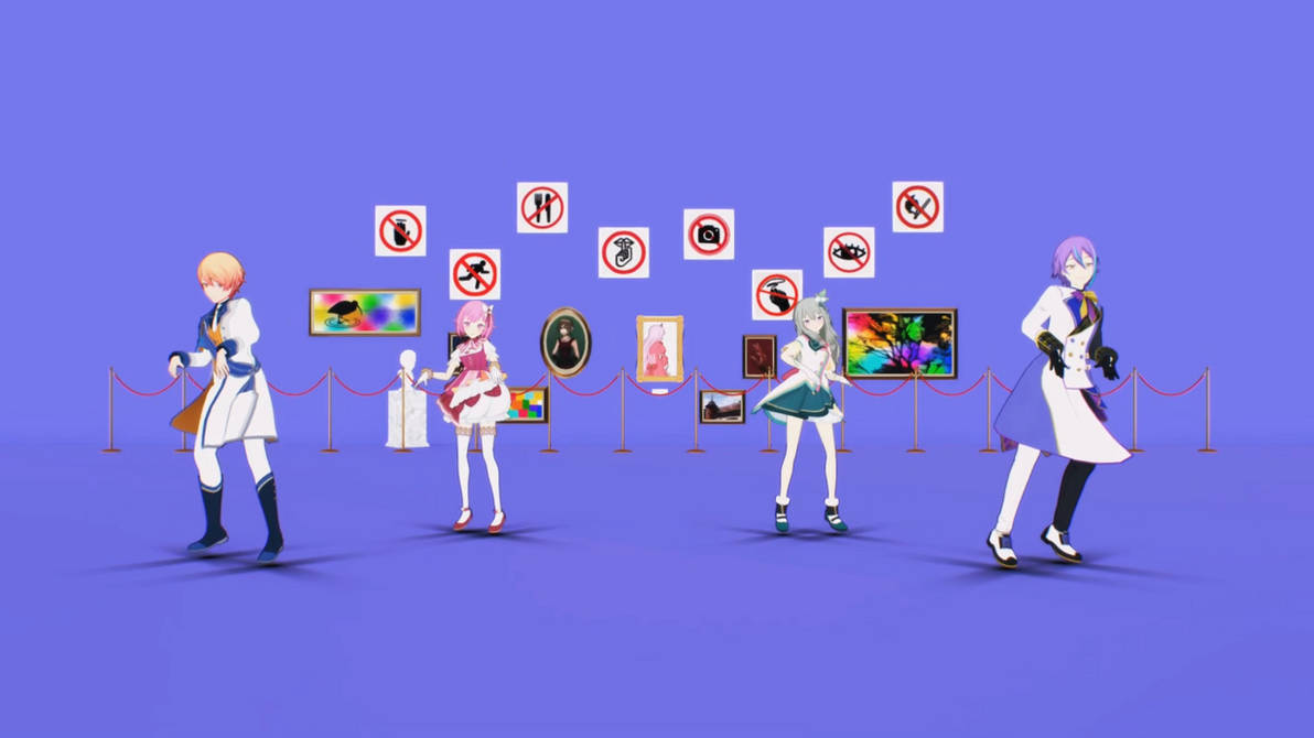 [Project Sekai MMD] living millennium motion DL by a1192580027 on ...