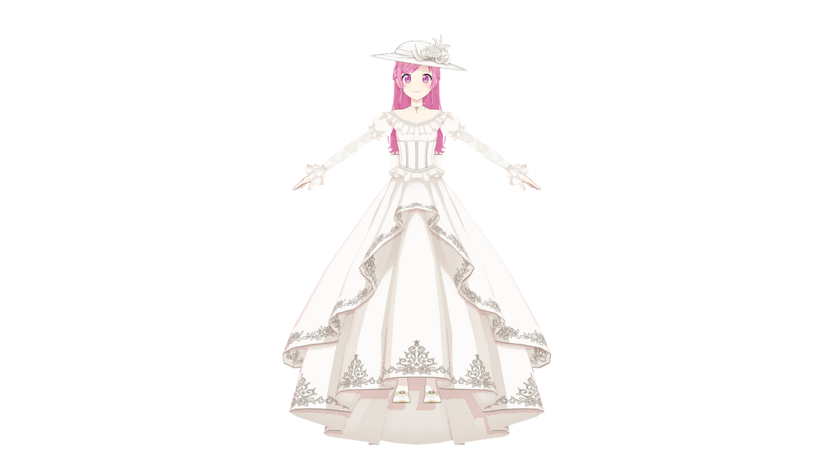 [Project Sekai MMD] Lady in flowers emu [repaired] by a1192580027 on ...