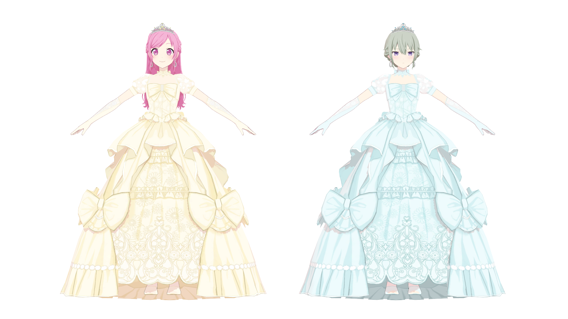 [Project Sekai MMD]Fairy tale princess emu/nene DL by a1192580027 on DeviantArt