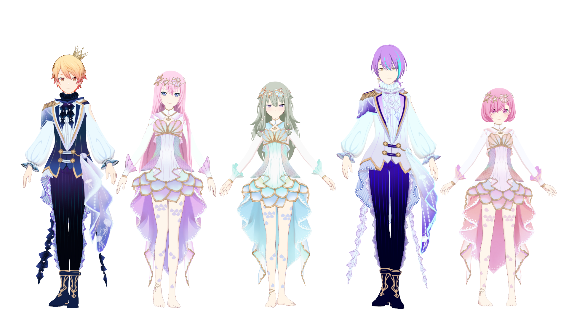 [Project Sekai MMD] Mermaid Admiration DL by a1192580027 on DeviantArt