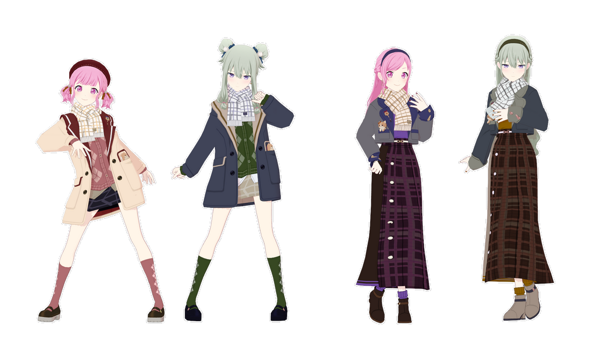 [emu/nene] Special present for YOU! DL by a1192580027 on DeviantArt